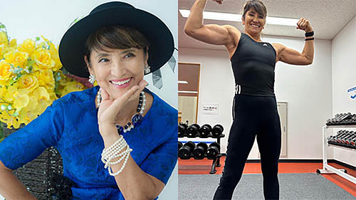 志穂美悦子さんが68歳の誕生日に鍛え上げたボディを自身のinstagramに投稿して話題に 「いろいろやりたいことがあるので、からだ作ってます