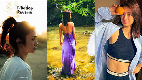 上戸彩デビュー25周年記念、15年ぶりの写真集「Midday Reverie」の表紙解禁! 美背中や美腹筋、台湾での寝起き姿、食事風景などかわいさあふれる表情も満載 - ネタとぴ