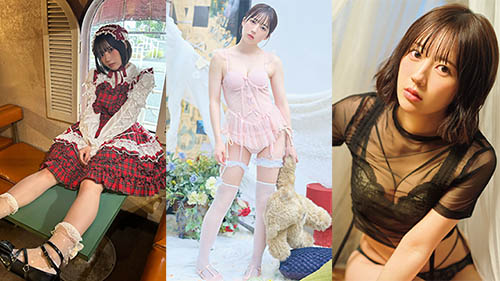 全国ツアーを成功させたアイドルグループ「yosugala」の最年少メンバー未白ちあがメルヘンなセットを舞台に色白ボディを披露! 「FLASH」に登場～「おちり育成がんばったから見てほしー ...